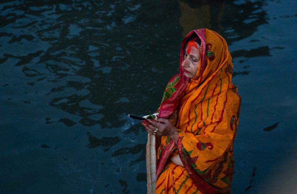 Celebration of Chhath Festival in Kathmandu (Photo Feature) | AawaajNews