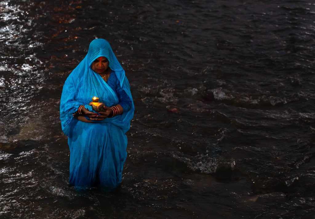 Celebration of Chhath Festival in Kathmandu (Photo Feature) | AawaajNews